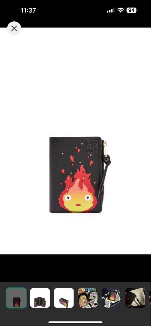 Loewe x Ghibli Howl Moving Castle Wallet, Luxury, Bags & Wallets on ...