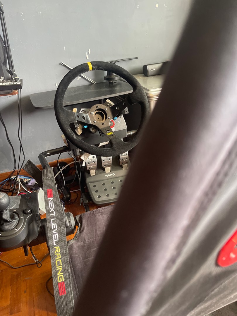 Logitech G29 Custom Mod compatible w PC, PS4, PS5, Video Gaming, Video ...