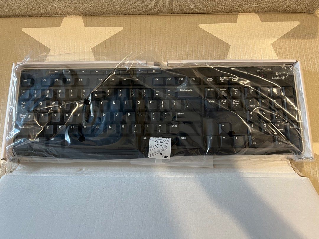 Logitech Wireless Keyboard K270 Computers And Tech Parts And Accessories Computer Keyboard On