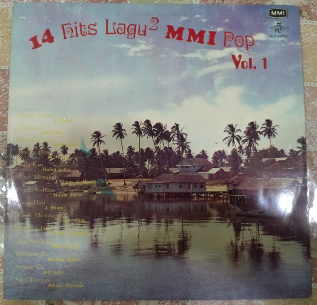 LP Piring hitam 14 HITS LAGU2 MMI vol 1, Hobbies & Toys, Music & Media ...