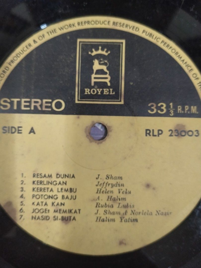 LP Piring hitam 14 HITS LAGU2 MMI vol 1, Hobbies & Toys, Music & Media ...