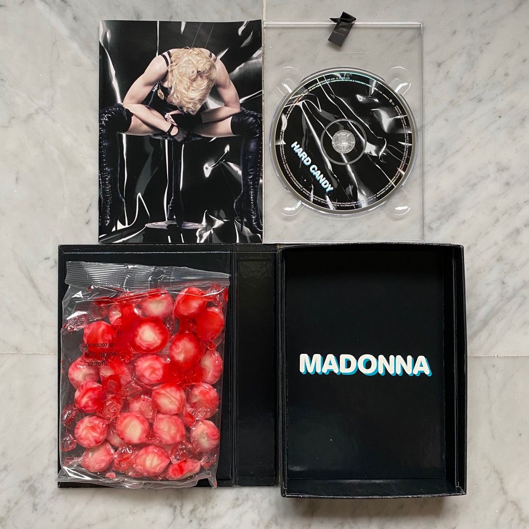Madonna CDs - Hard Candy (Limited Edition Box), Erotica, Evita, Rain (Single) & Erotica (Single ...