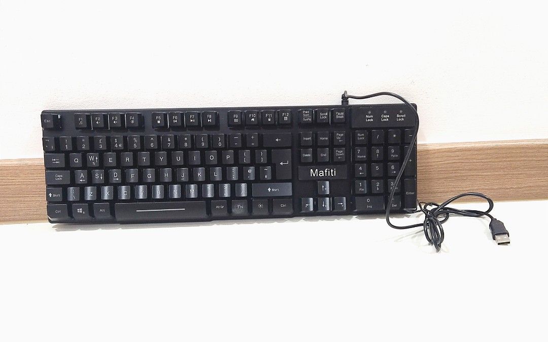 Mafiti Gaming Keyboard, Computers & Tech, Parts & Accessories, Computer ...