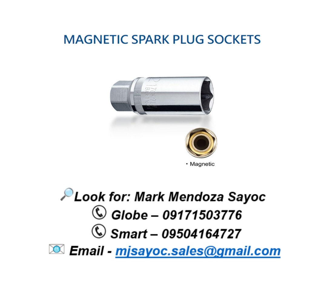 MAGNETIC SPARK PLUG SOCKETS, Commercial & Industrial, Construction ...