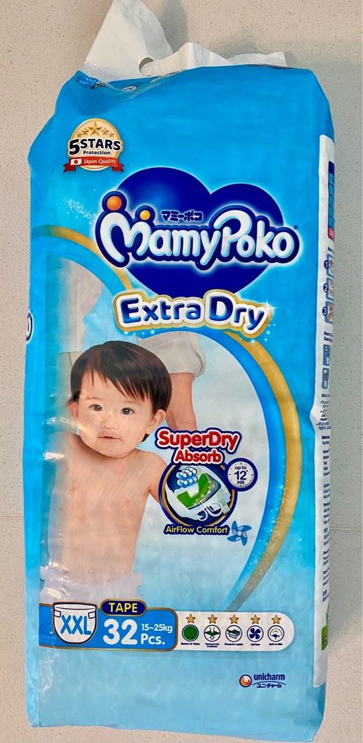 Mammypoko XXL Tape, Babies & Kids, Bathing & Changing, Diapers & Baby ...