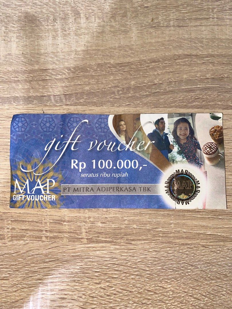 Map Voucher, Tiket & Voucher, Kartu Hadiah & Voucher di Carousell