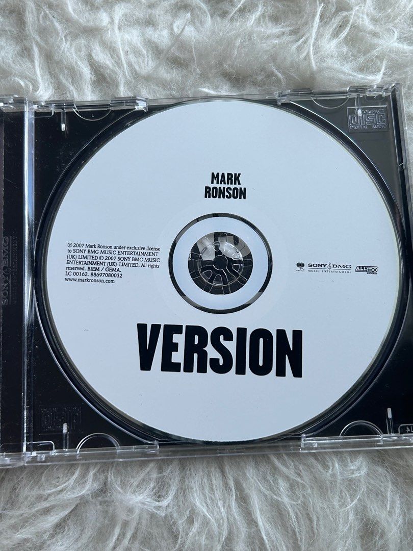 Free Postage! Mark Ronson - Version CD, Hobbies & Toys, Music & Media ...