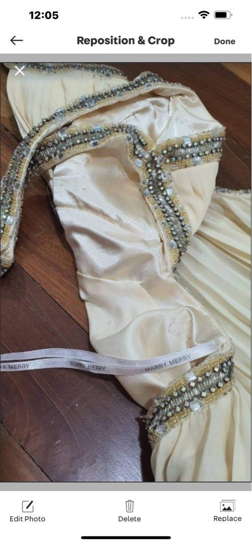 Marry Merry Gown, Women's Fashion, Dresses & Sets, Evening dresses ...