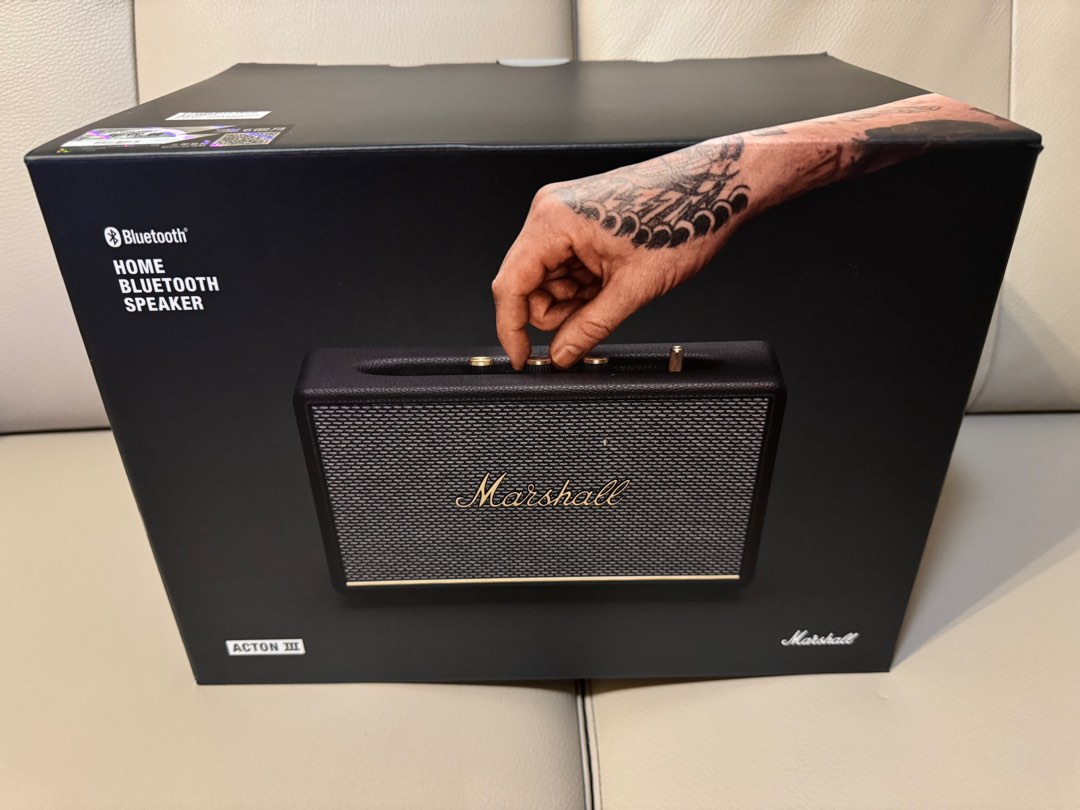Marshall Action III 藍芽 Bluetooth Speaker [行貨全新 18 個月保 ], 音響器材, Soundbar ...