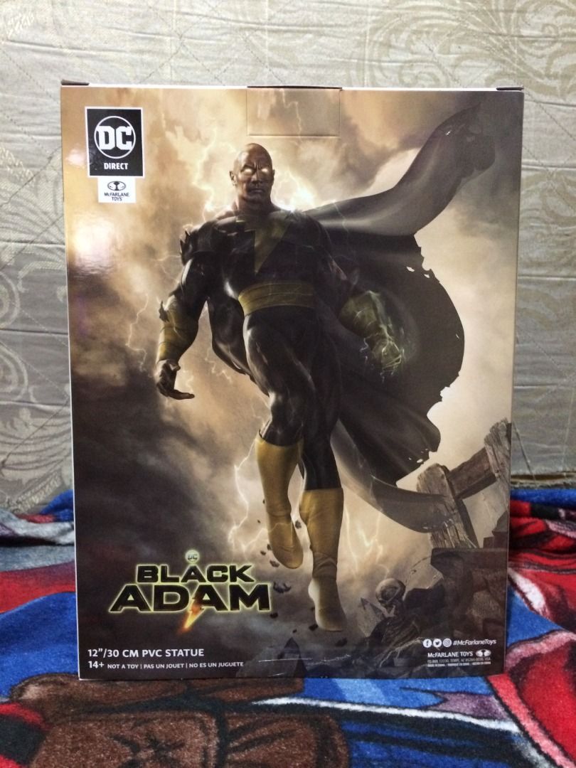 McFarlane 12" Black Adam Statue, Hobbies & Toys, Toys & Games on Carousell