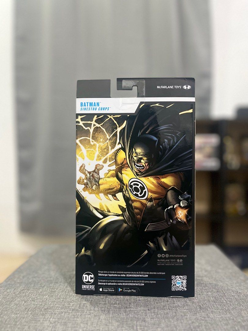 Mcfarlane Batman yellow, Hobbies & Toys, Toys & Games on Carousell