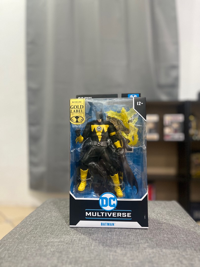 Mcfarlane Batman yellow, Hobbies & Toys, Toys & Games on Carousell