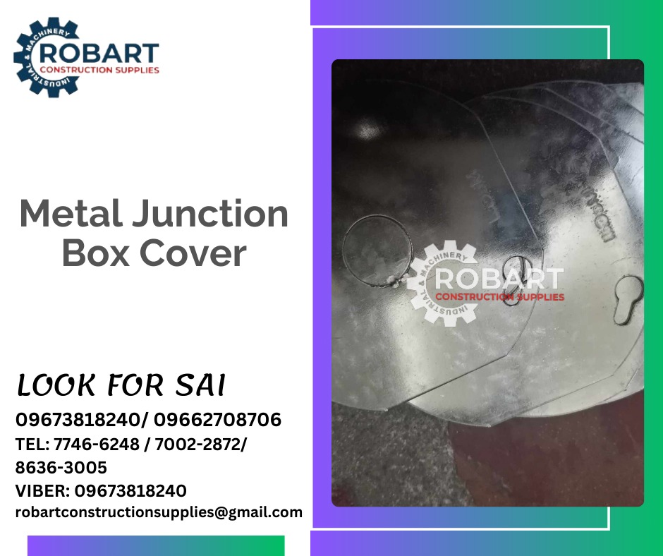 Metal Junction Box Cover, Commercial & Industrial, Construction Tools ...