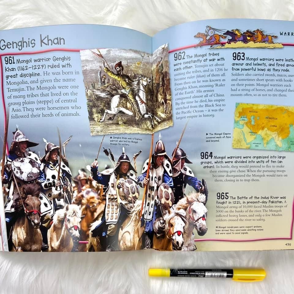 Miles Kelly Over 1000 Fantastic History Facts, Hobbies & Toys, Books ...