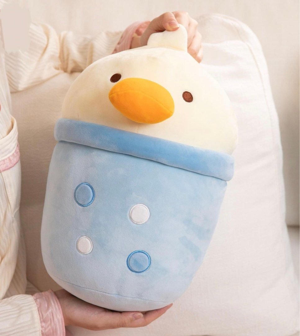 Milk Tea Plush Toy by Miniso Kitten Cat Duck, Hobbies & Toys, Toys ...