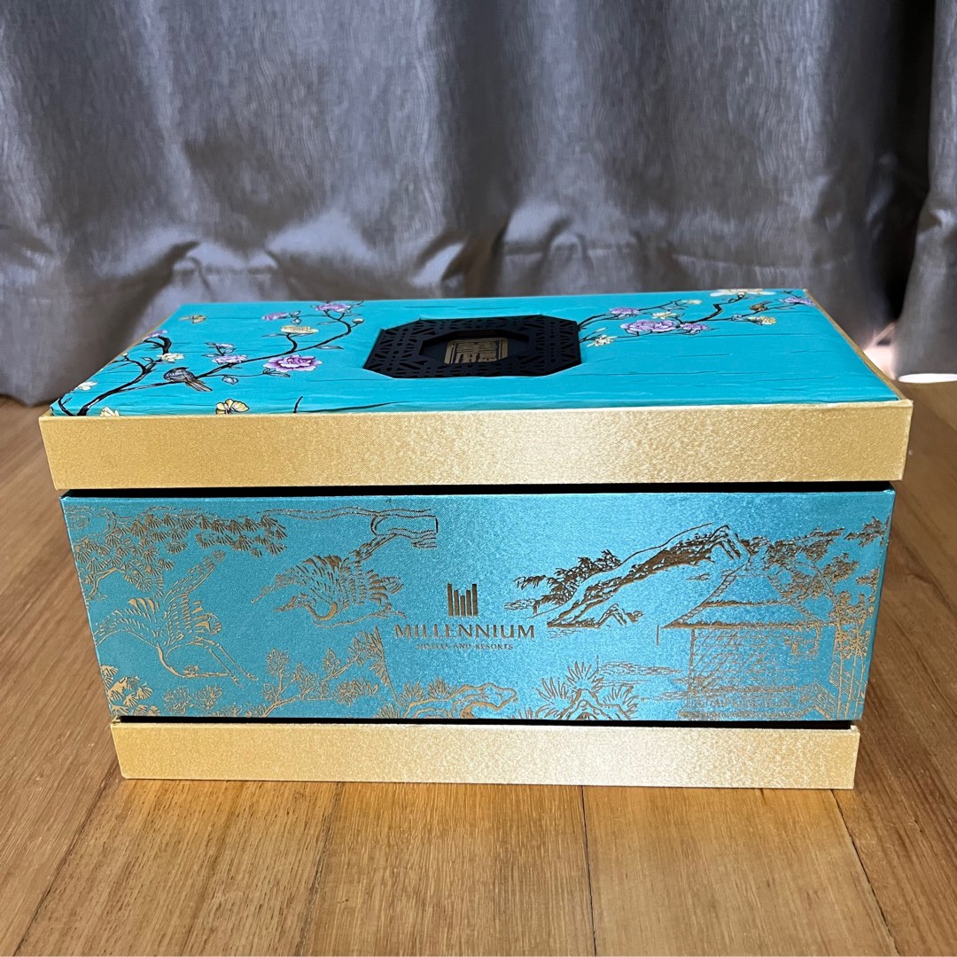 Millennium Hotel Mooncake box, Furniture & Home Living, Home ...