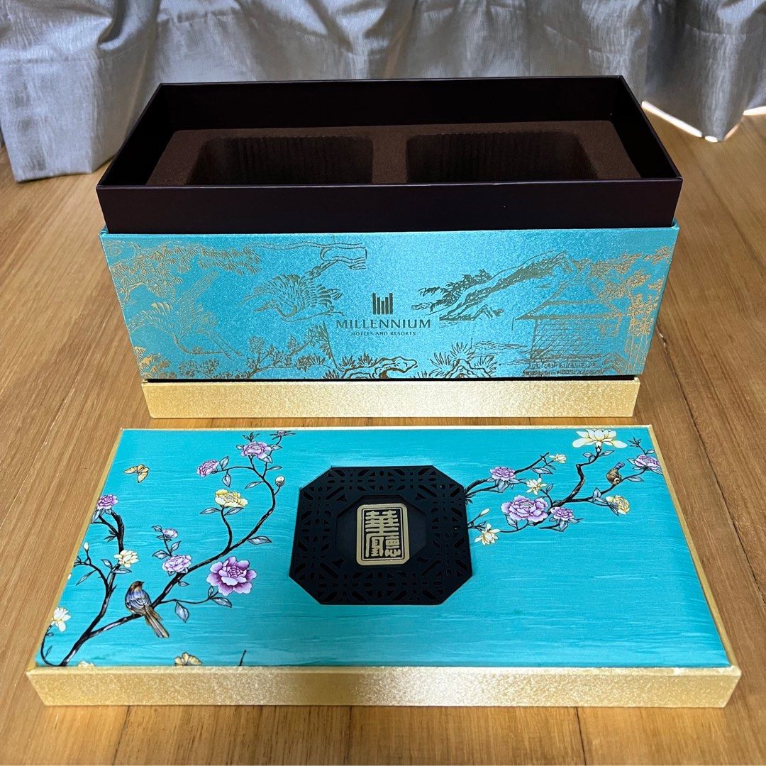 Millennium Hotel Mooncake box, Furniture & Home Living, Home ...