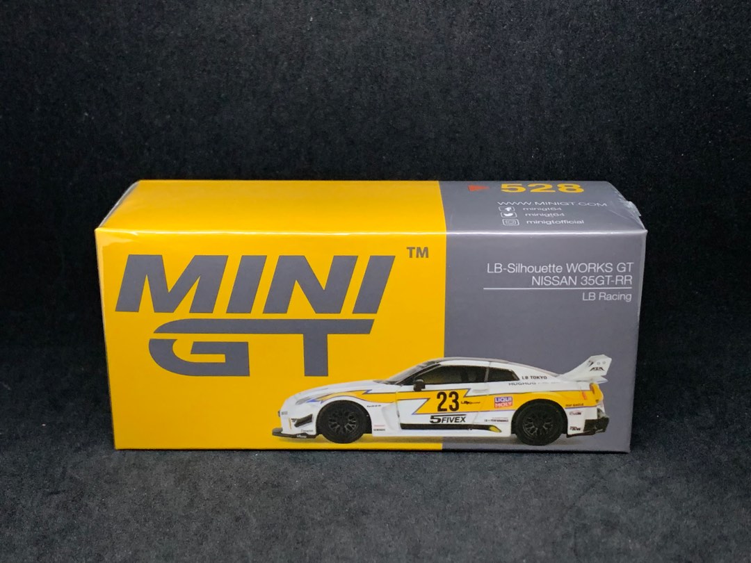 Minigt 528 Nissan 35GT-RR R35 GTR LB Racing MINI GT, 興趣及遊戲, 玩具 & 遊戲類 ...