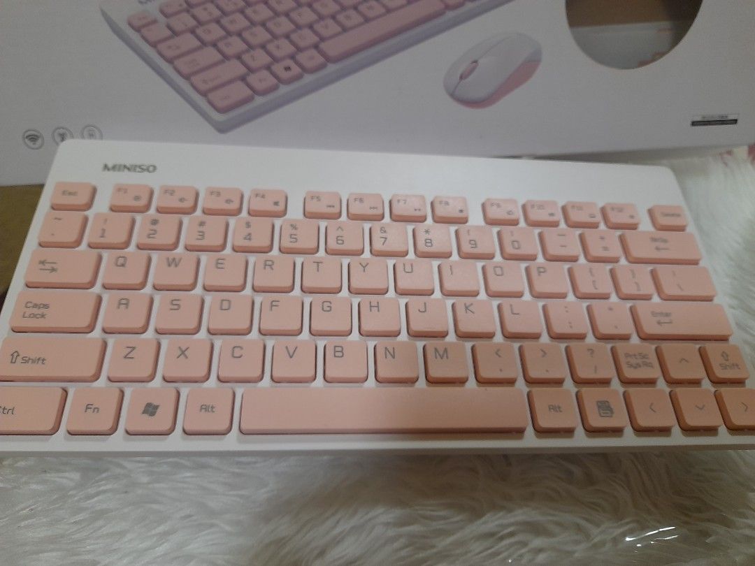 Miniso Wireless Mouse and Keyboard Set, Computers & Tech, Parts & Accessories, Computer Keyboard ...