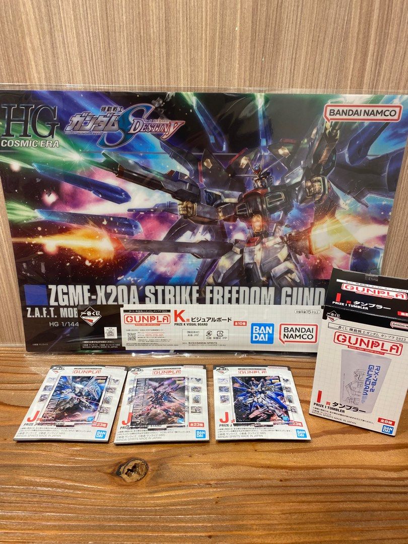 Mobile Suit Gundam Gunpla 2023 kuji, Hobbies & Toys, Toys & Games on ...