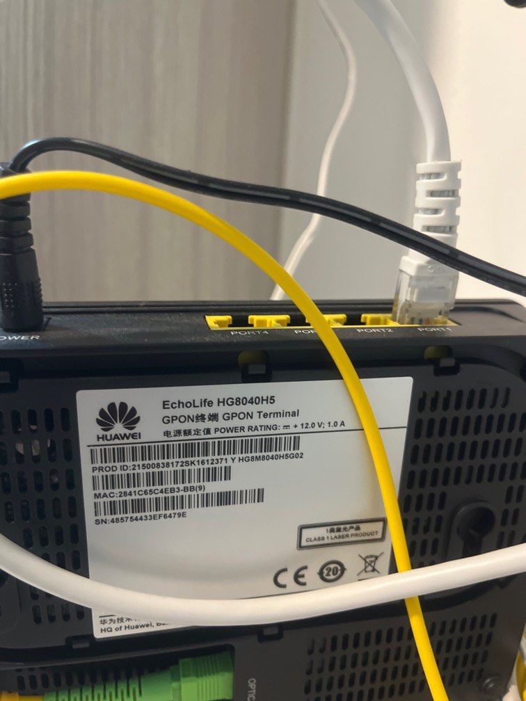 Modem and router, home broadband Wi-Fi, Computers & Tech, Parts ...