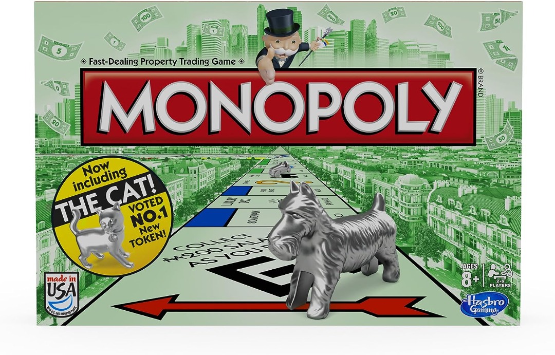 Monopoly - Fast Dealing Property Trading Board Game, Hobbies & Toys ...
