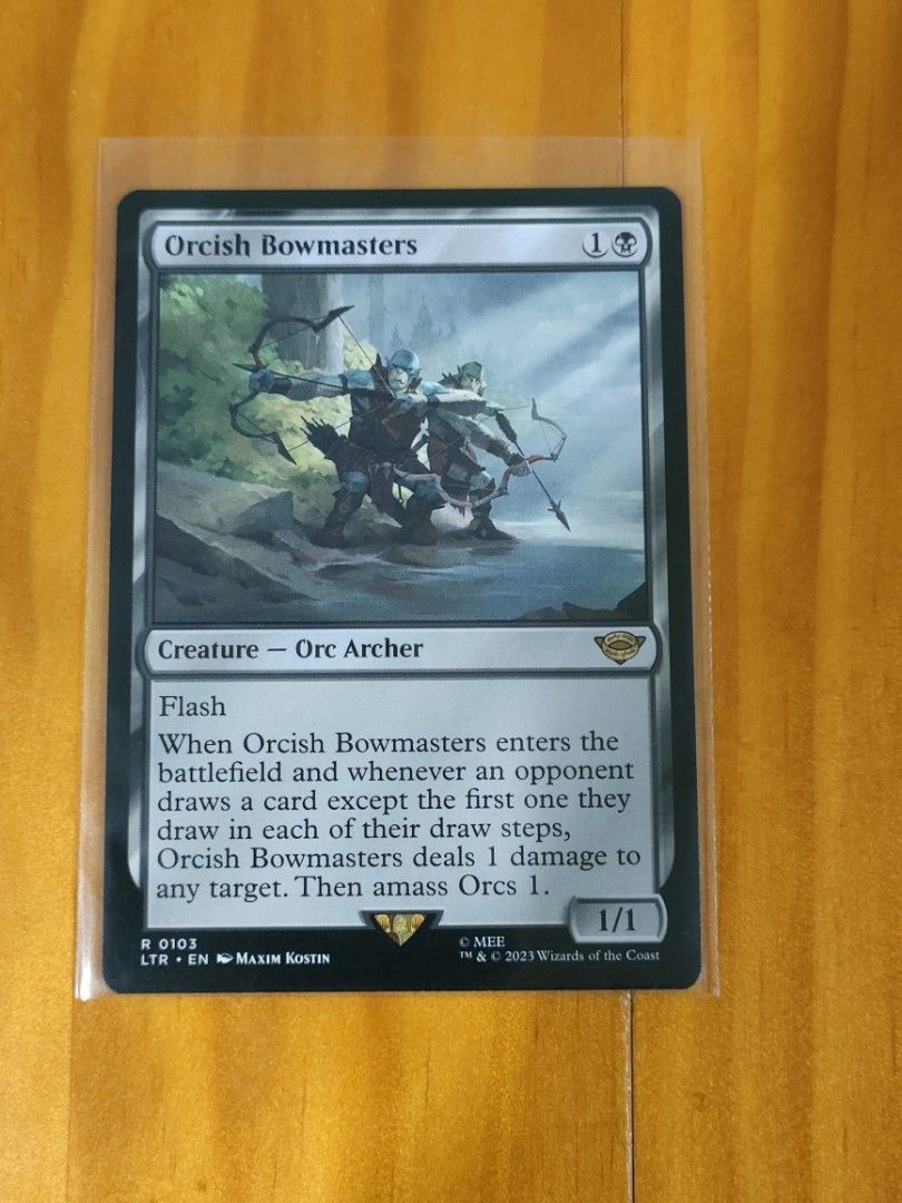 Mtg Orcish Bowmaster NM Non Foil, Hobbies & Toys, Toys & Games on Carousell