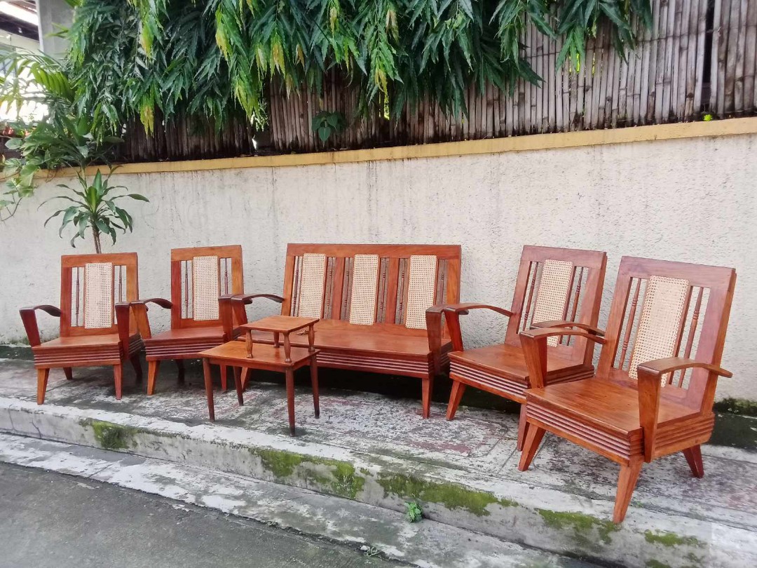 Narra Ambassador Sala Set, Furniture & Home Living, Furniture, Other ...
