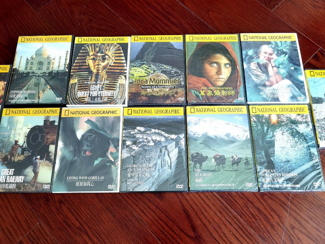 National Geographic國家地理頻道系列, 書籍、休閒與玩具, 樂器、音樂相關, CD、DVD在旋轉拍賣