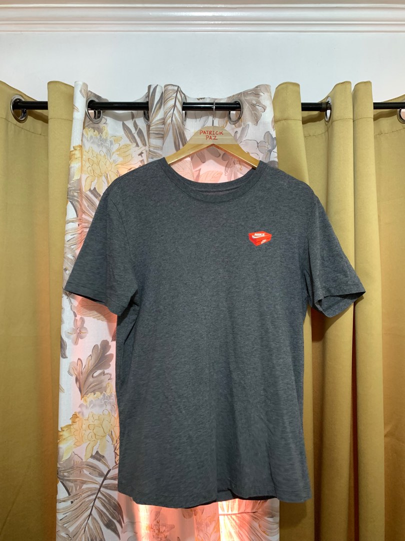 Nike Shoe Box Logo Shirt, Men's Fashion, Tops & Sets, Tshirts & Polo ...