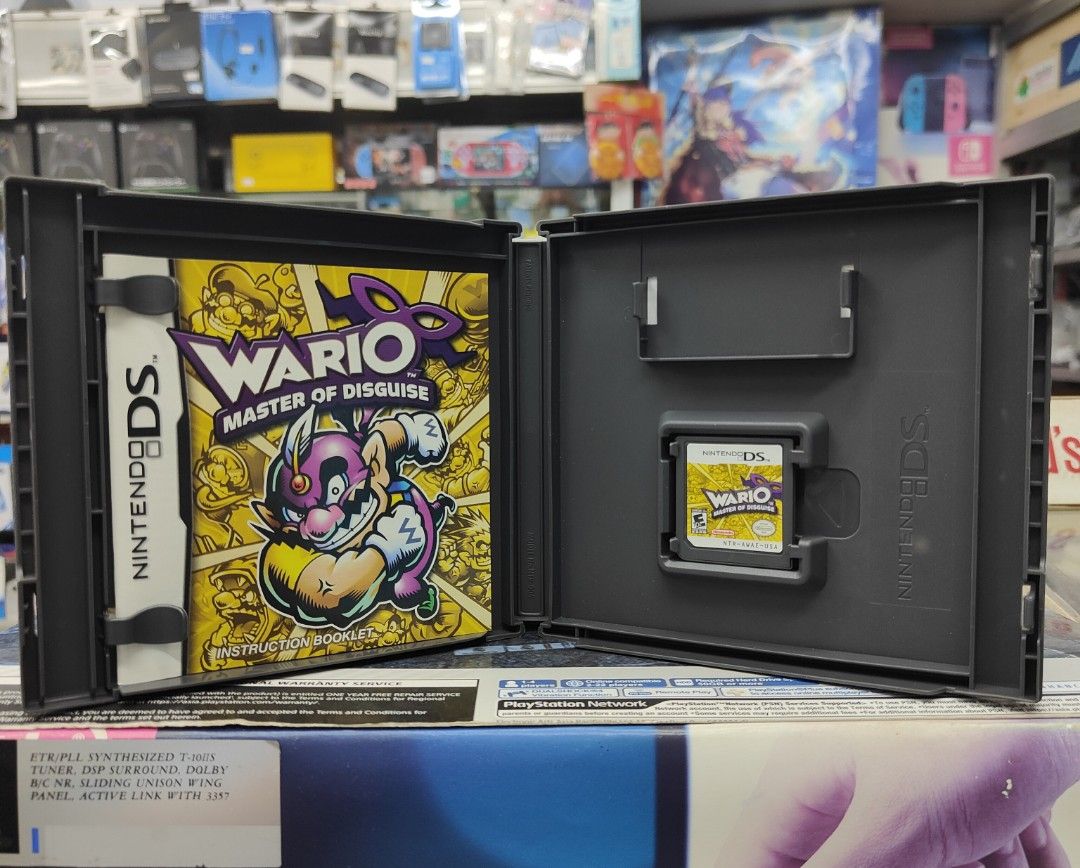 Nintendo DS Wario Master of Disguise, Video Gaming, Video Games ...
