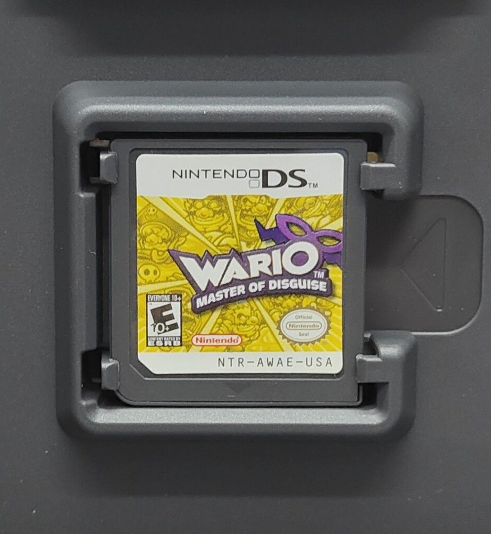 Nintendo DS Wario Master of Disguise, Video Gaming, Video Games ...
