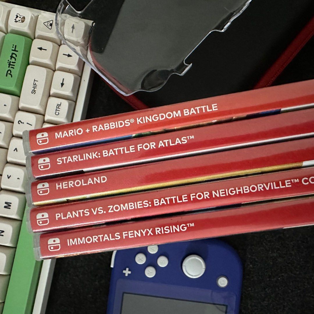 Nintendo Switch Games (Heroland, Immortals Fenyx Rising, Mario ...