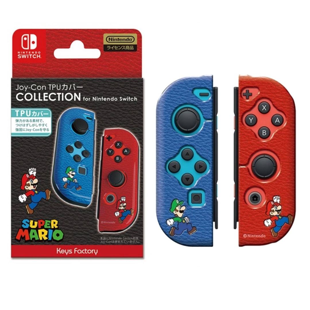 Nintendo Switch Keys Factory Joy Con TPU Super Mario Brand New