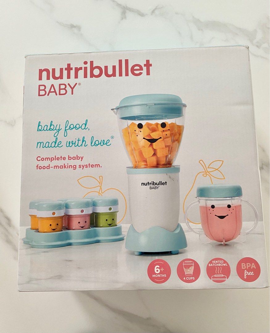Nutribullet Baby NEW, Babies & Kids, Nursing & Feeding, Weaning ...
