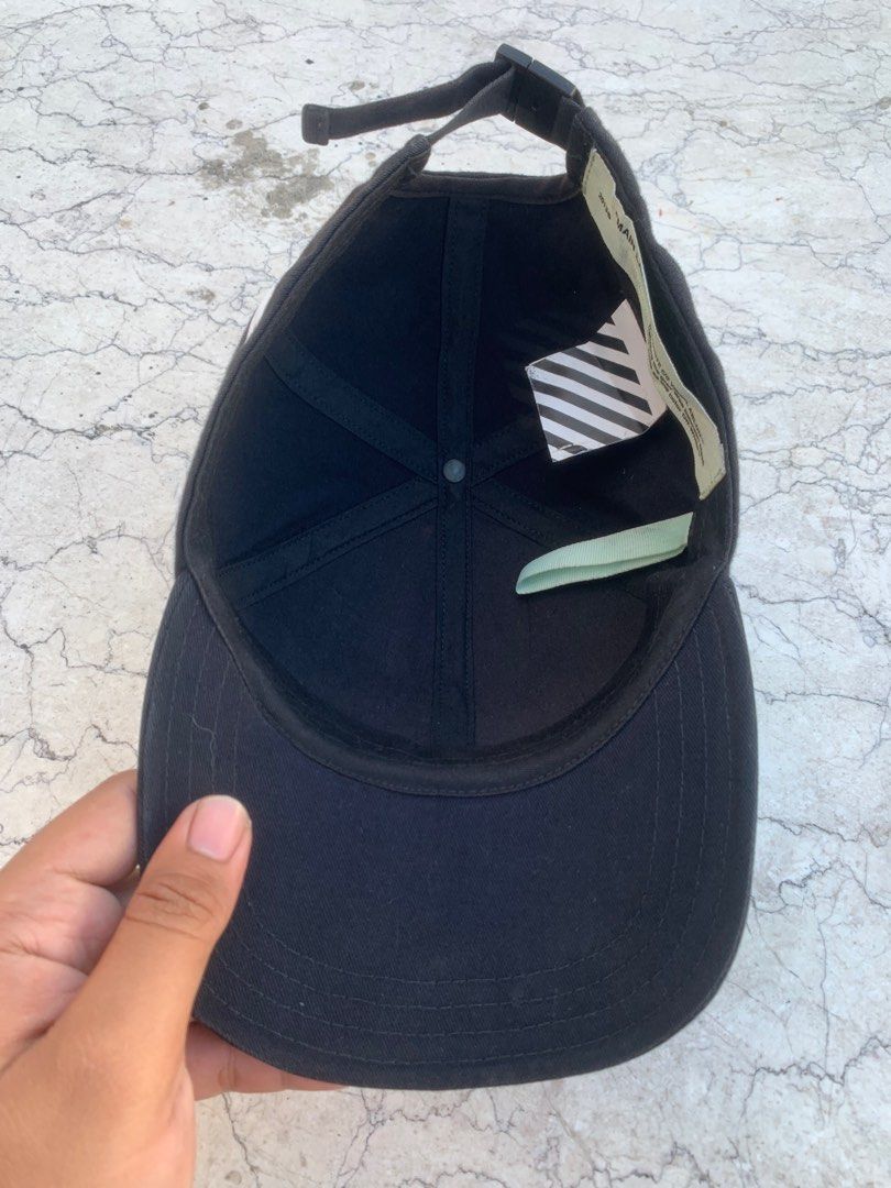 Off White Virgil Abloh Diag Cap, Men's Fashion, Watches & Accessories, Caps & Hats on Carousell