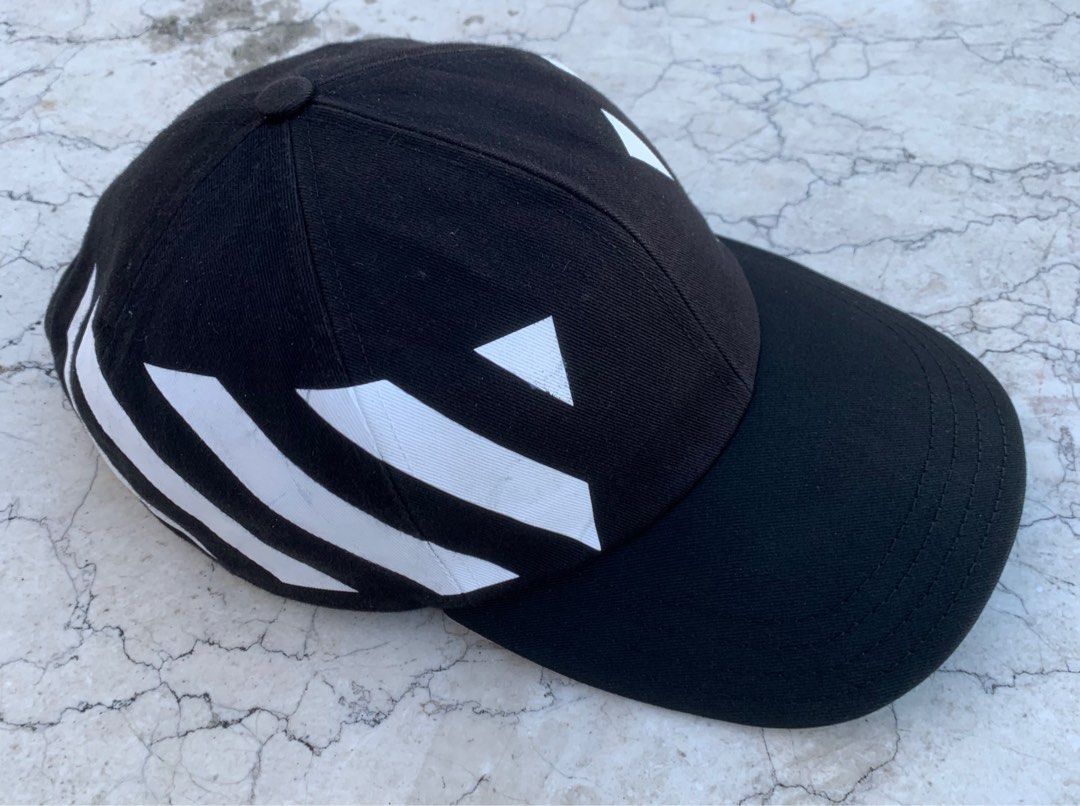 Off White Virgil Abloh Diag Cap, Men's Fashion, Watches & Accessories ...