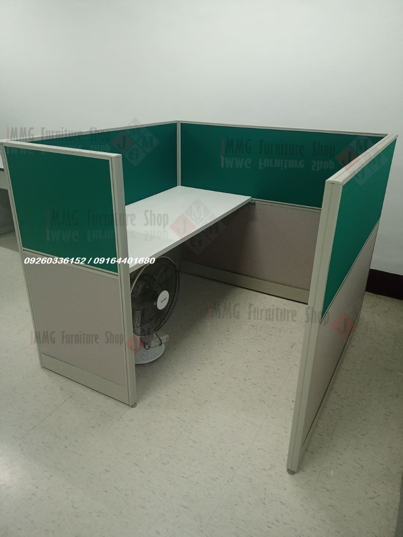 OFFICE PARTITION/DIVIDER/CUBICLE/WITH GLASS&FULL FABRIC, Furniture ...