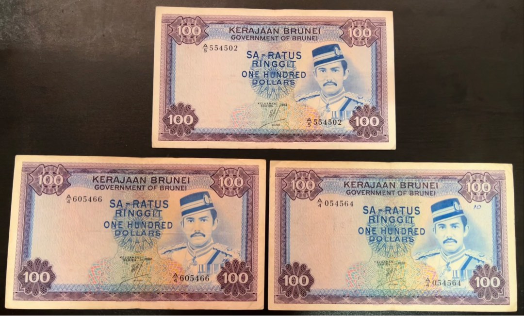 Old Notes Brunei, Hobbies & Toys, Memorabilia & Collectibles, Currency ...
