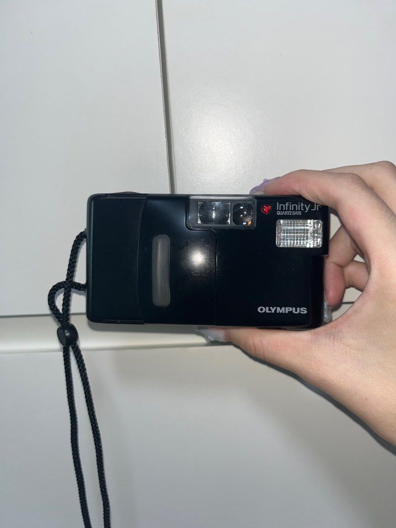 Olympus AF1 Infinity Jr Film Cam, Photography, Cameras on Carousell