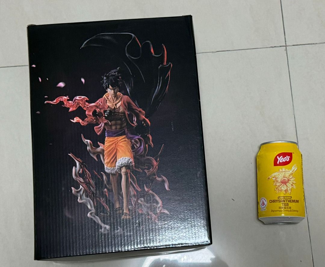 One Piece Monkey D Luffy Walking Luffy figure (No Brand), Hobbies ...