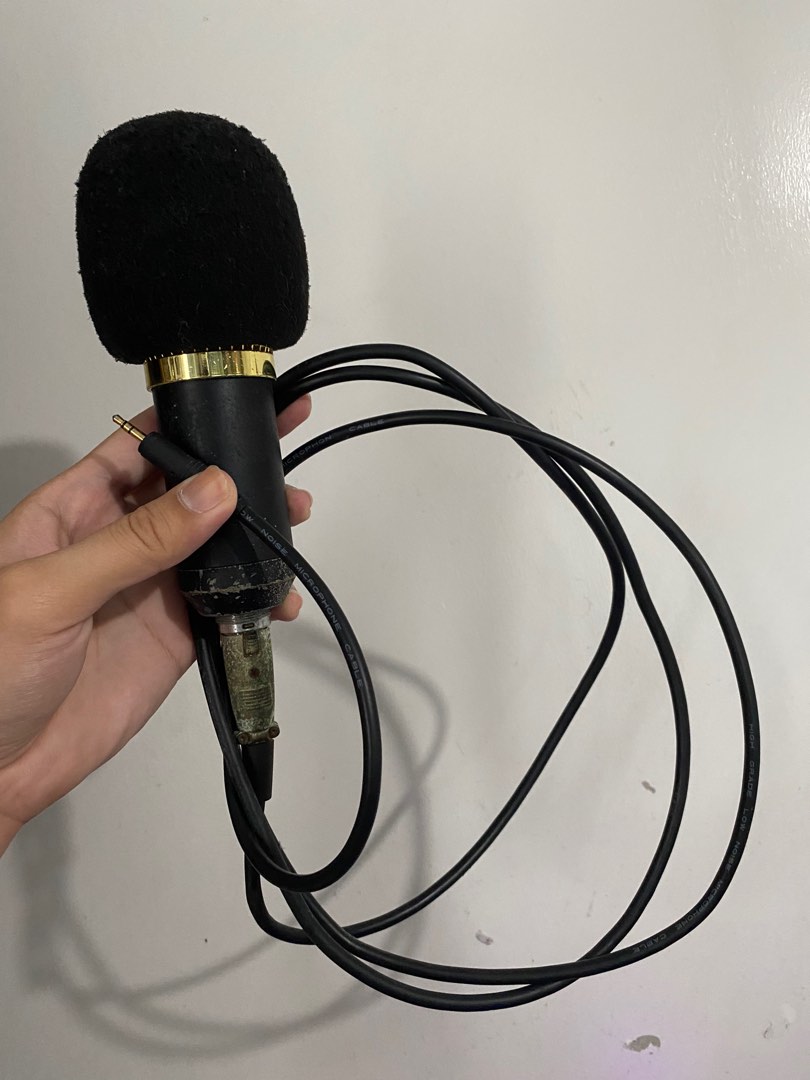 ORIGINAL Bm800 Condenser Mic with V8 Soundcard set, Audio, Microphones ...