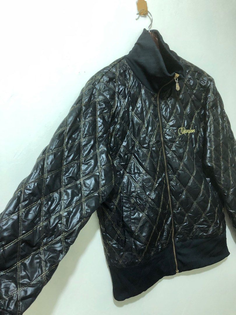 Original CHAMPION Diamond Stitch Pattern Jacket, Men's Fashion, Coats ...