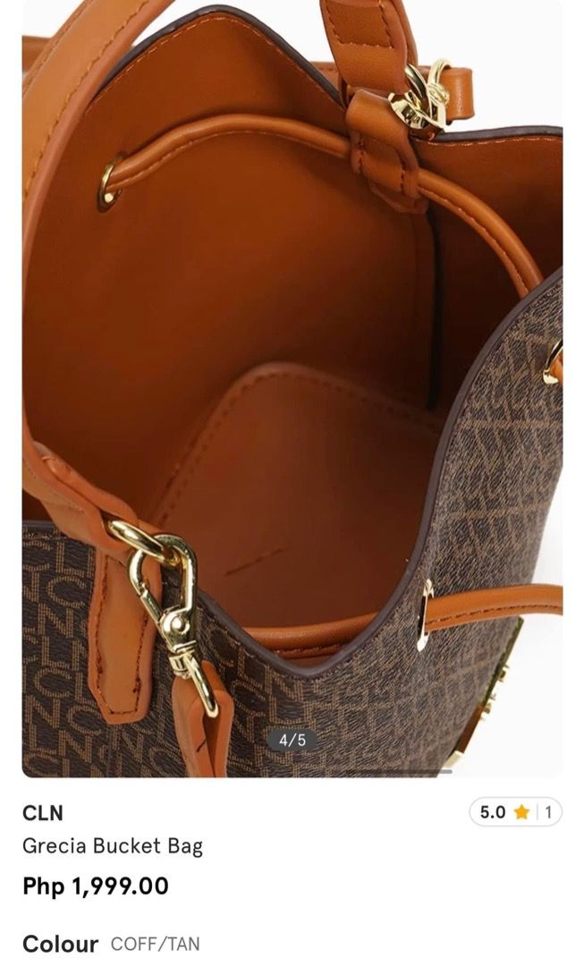 ORIGINAL CLN GRECIA BUCKET BAG, Women's Fashion, Bags & Wallets, Cross ...