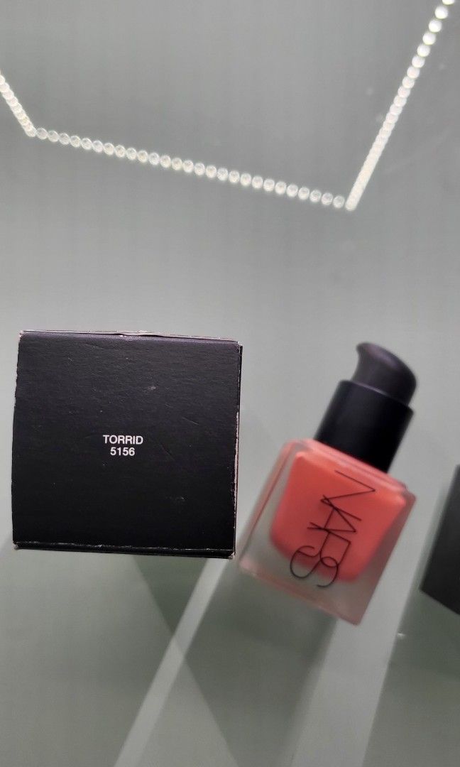 Original NARS Liquid Blush in TORRID (warm coral with golden shimmer ...