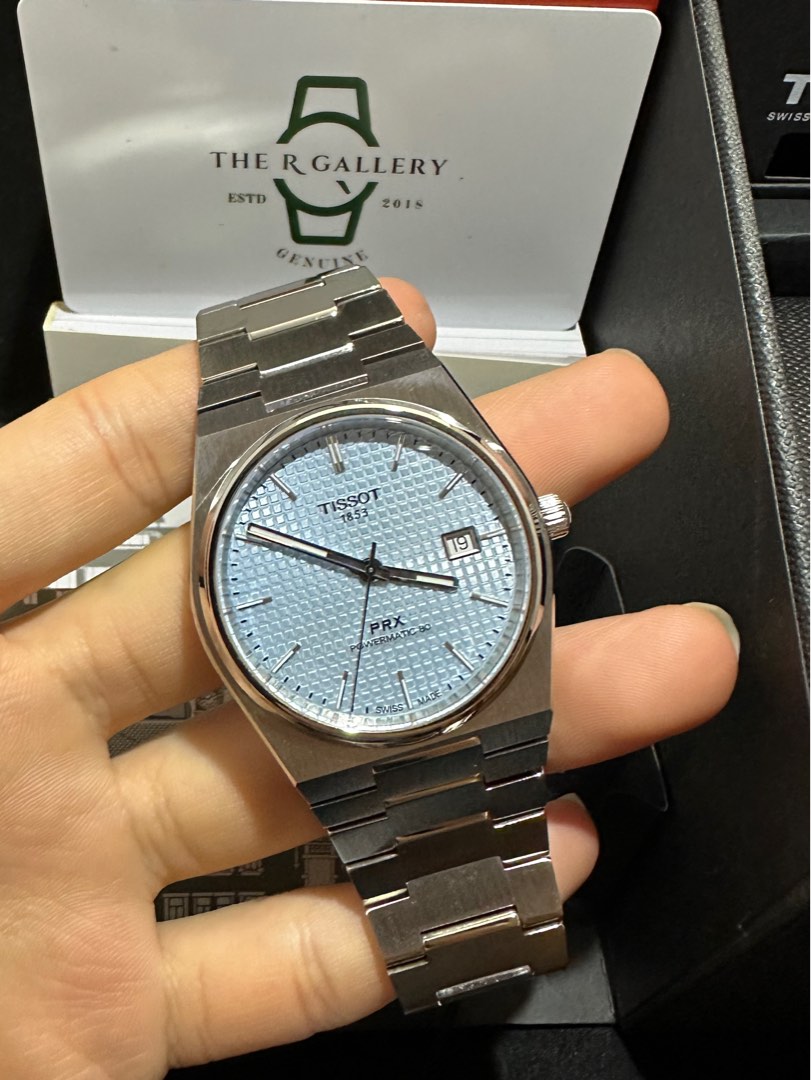 Original Tissot prx powermatic 80 40mm T137407A, Men's Fashion, Watches ...