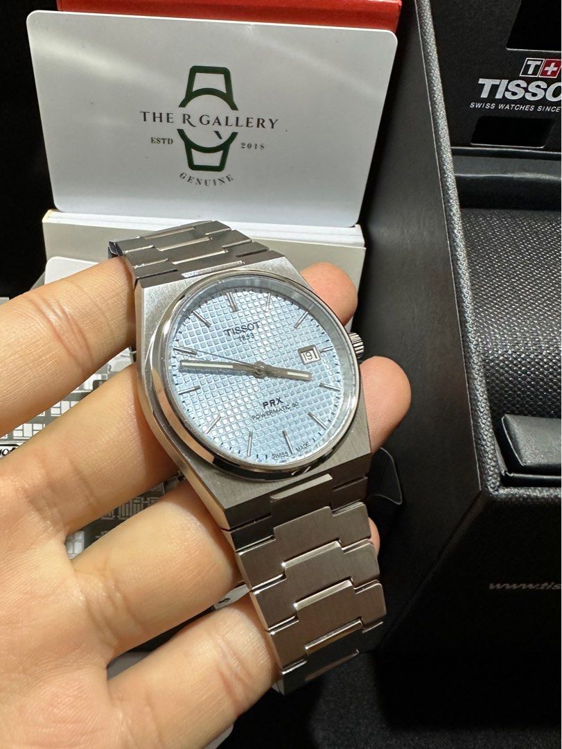 Original Tissot prx powermatic 80 40mm T137407A, Men's Fashion, Watches ...