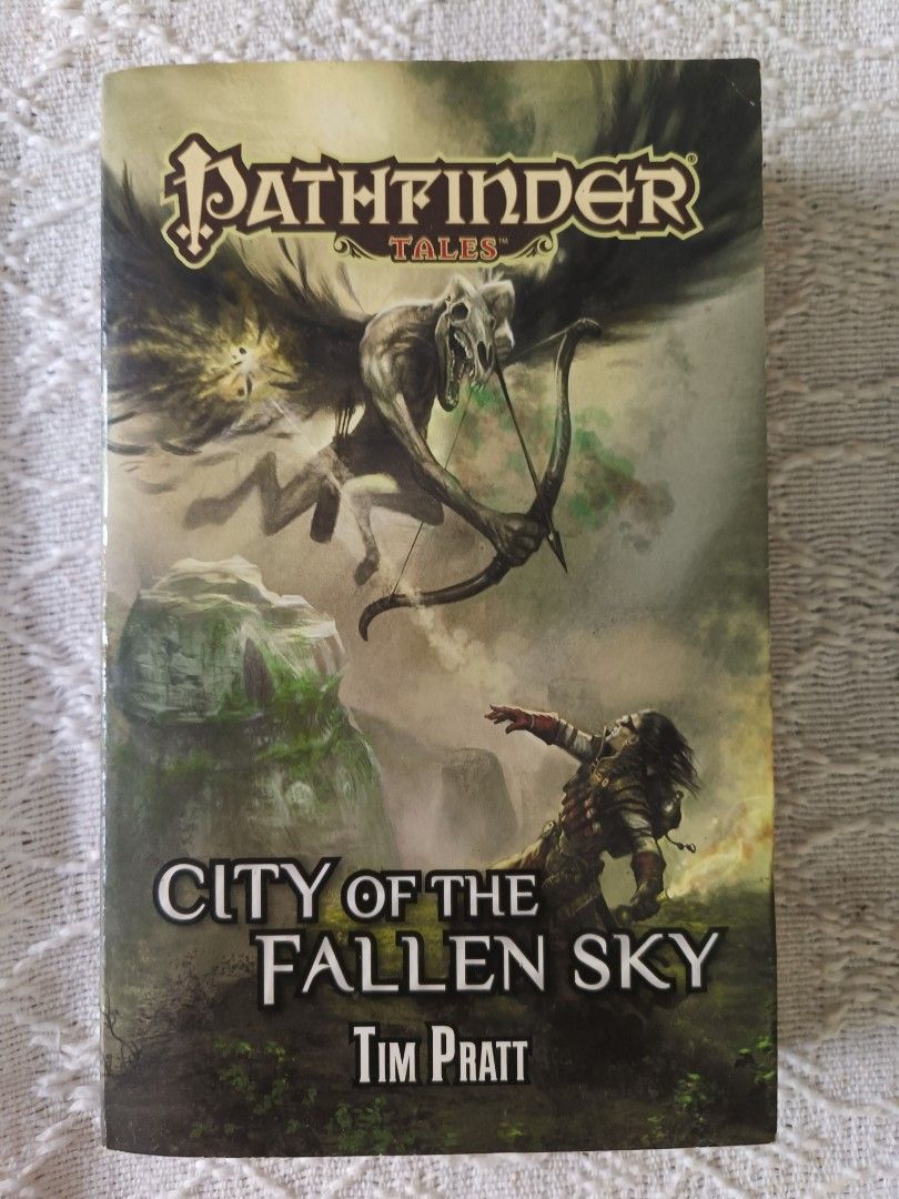 Pathfinder Tales / City of the Fallen Sky / Tim Pratt, Hobbies & Toys ...