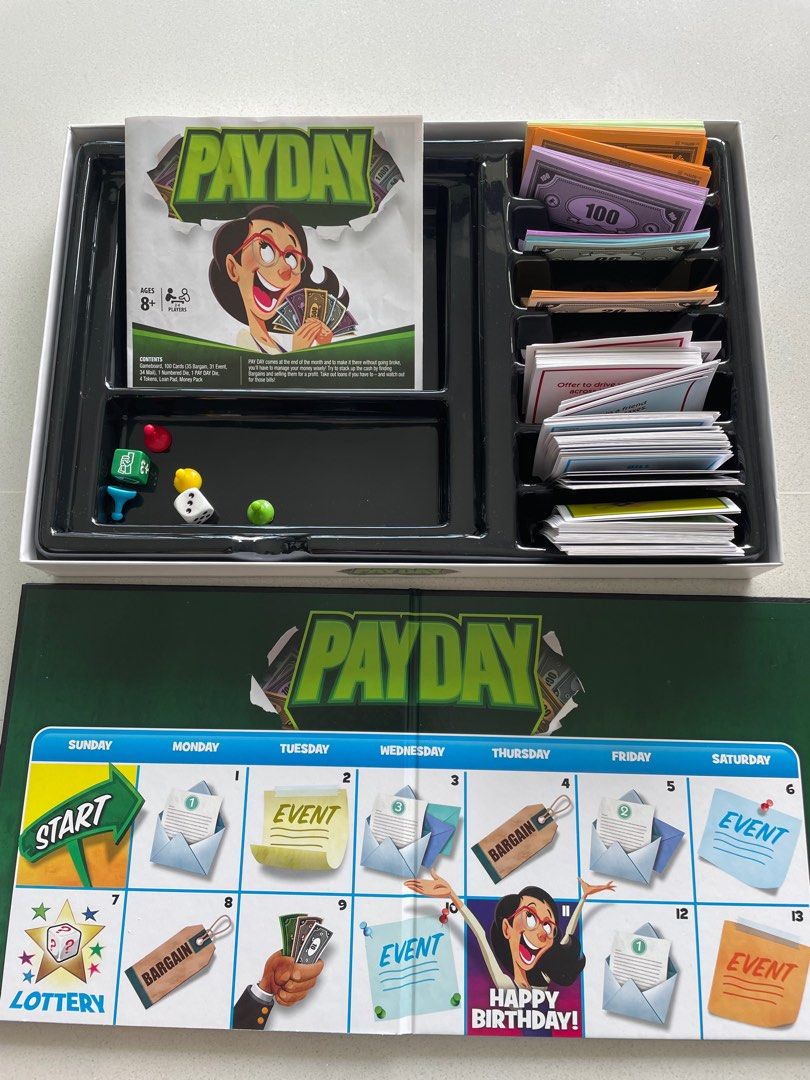 Payday board game, Hobbies & Toys, Toys & Games on Carousell