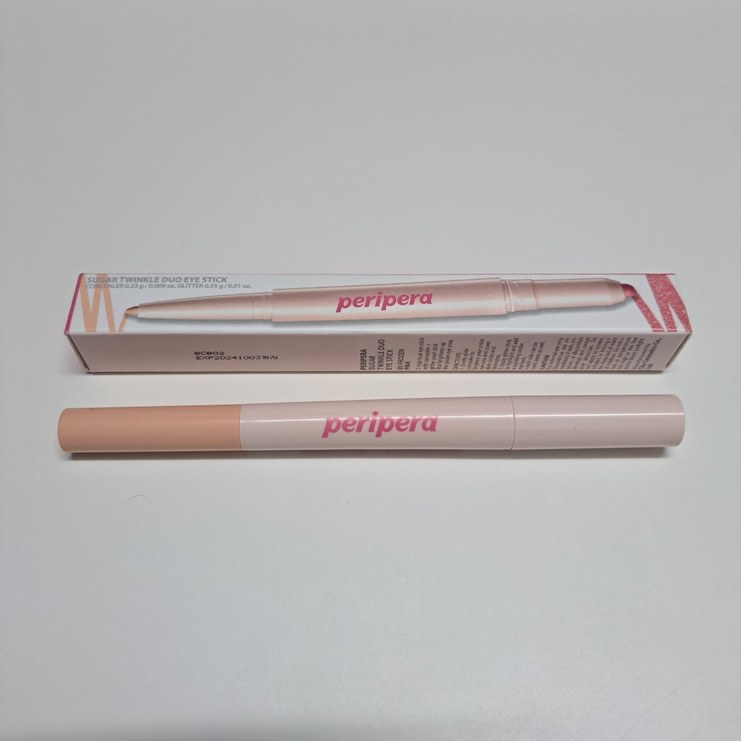 Peripera Sugar Twinkle Duo Eye Stick 05 Frozen Pink, Beauty & Personal ...